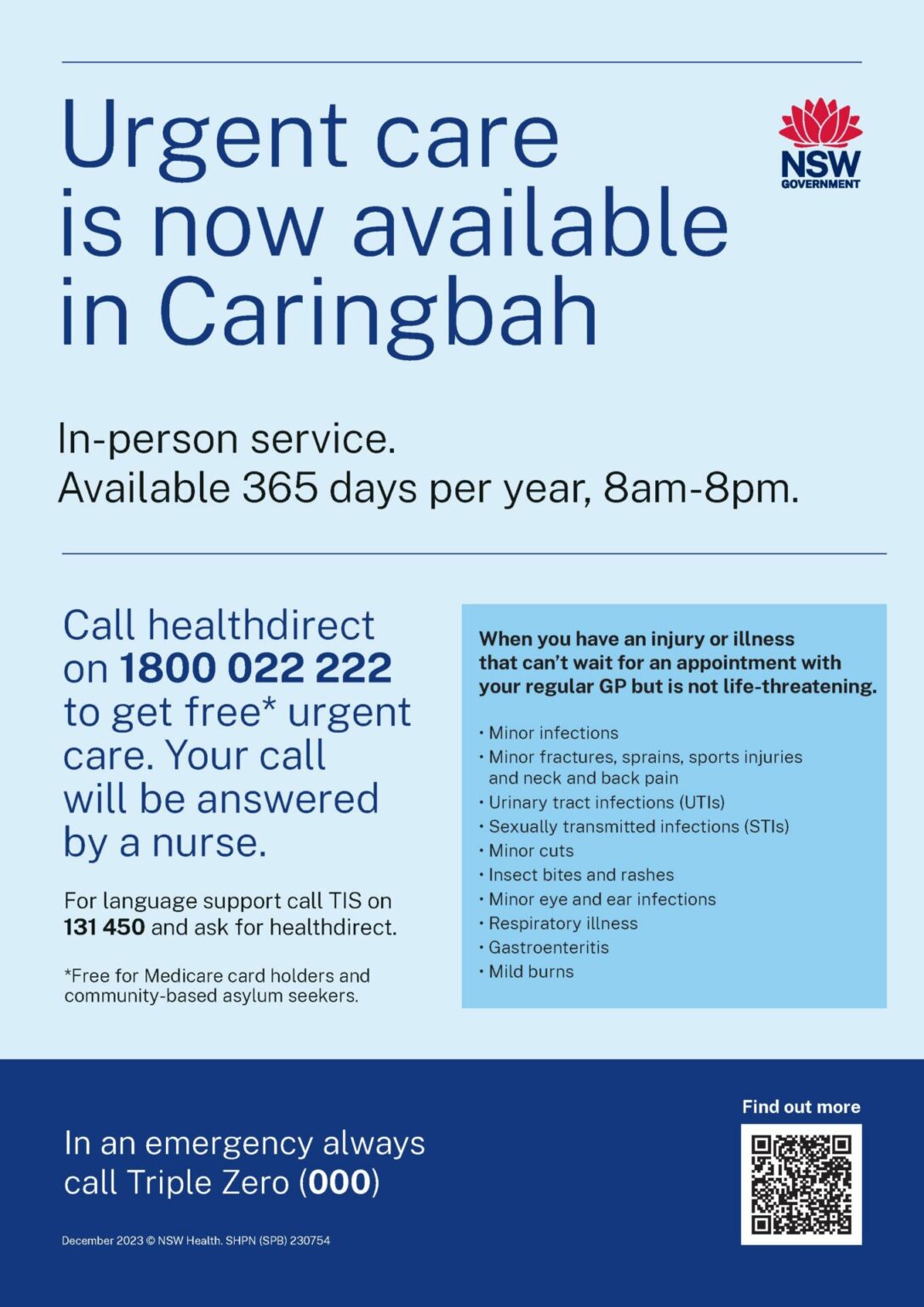 Caringbah Urgent Care Service